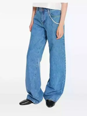 NACKIYE Uptown Straight-leg Jeans