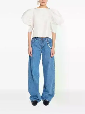 NACKIYE Uptown Straight-leg Jeans