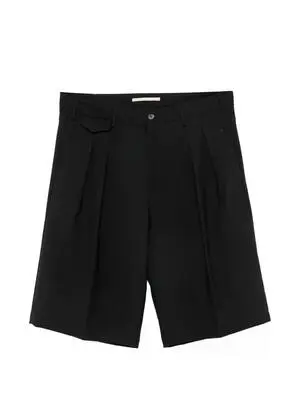 BRIGLIA 1949 Pleated Knee-length Shorts