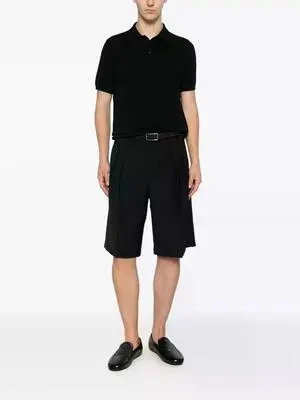 BRIGLIA 1949 Pleated Knee-length Shorts