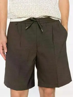 BRIGLIA 1949 Pleated Drawstring Shorts