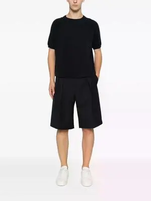 BRIGLIA 1949 Pleated Button Shorts
