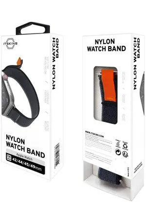 ITSKINS Nylon Watch Band For Apple Watch 42mm / 44mm / 45mm / 49mm