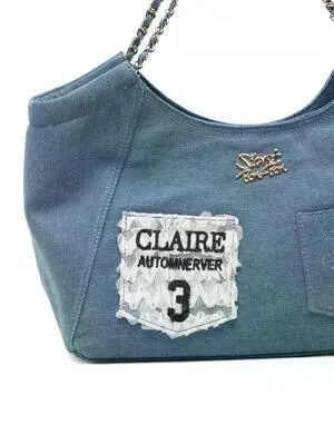 SECRET PON-PON Patch-pocket Shoulder Bag
