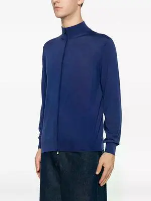FILIPPO DE LAURENTIIS Zip-up High-neck Cardigan