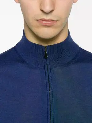 FILIPPO DE LAURENTIIS Zip-up High-neck Cardigan