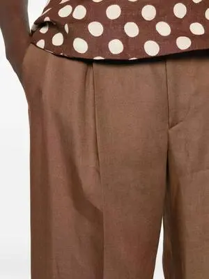 Tagliatore Tailored Linen Trousers