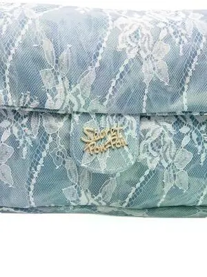 SECRET PON-PON Charlotte Lace-overlay Shoulder Bag