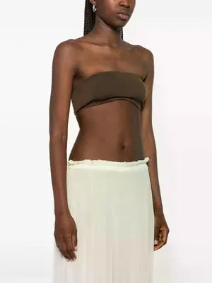 MAISON MARGIELA Square-neck Strapless Top
