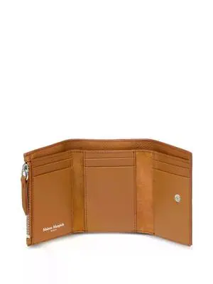MAISON MARGIELA Zip Grained Leather Wallet