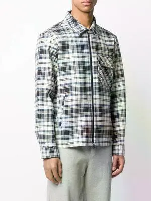 Woolrich Checkered Zipped Jacket