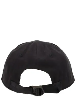 C.P. COMPANY Cotton Gabardine Cap - Black