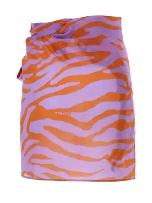 Attico Pareo Con Stampa Animalier