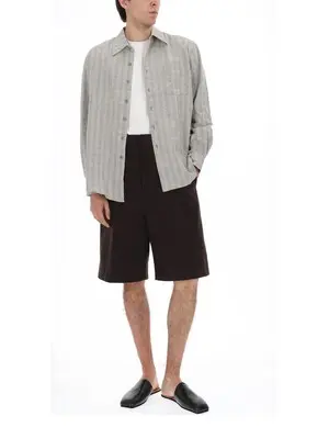 Our Legacy Cotton Linen Blend Shirt