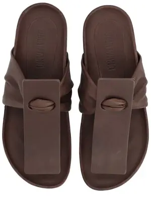 UMA WANG Leather Thong Sandals
