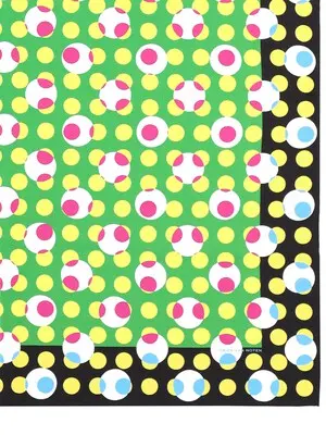 Dries Van Noten Foulard Quadrato In Seta - Multicolour