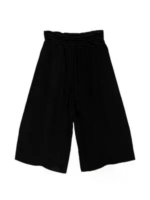 Maria Mcmanus Wide Leg Basketball Culottes - Black
