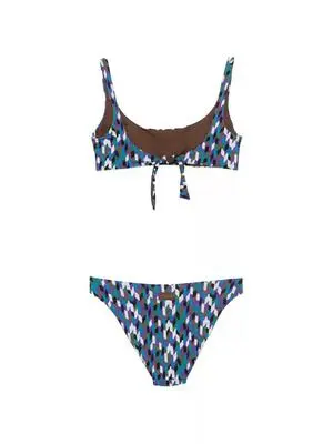 FISICO Geometric Print Bikini