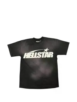 HELLSTAR Rhinestone-embellished Logo T-shirt