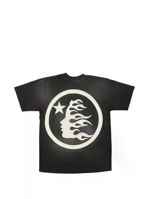 HELLSTAR Rhinestone-embellished Logo T-shirt