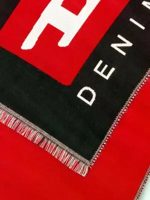 DIESEL® Biscotto Logo Jacquard Scarf