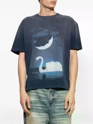MISBHV Distressed Graphic Print T-shirt