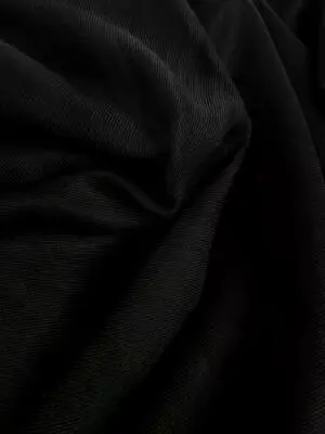FERRAGAMO Logo-embroidered Frayed Scarf