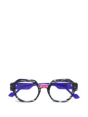 FACE À FACE Geometric-frame Eyeglasses - Purple