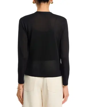 Kobi Halperin Arden Tie-detailed Cardigan - Black