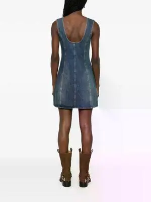 Our Legacy Sleeveless Faded Effect Mini Dress