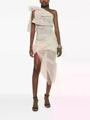 Rick Owens Draped One-shoulder Top