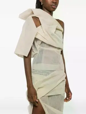 Rick Owens Draped One-shoulder Top