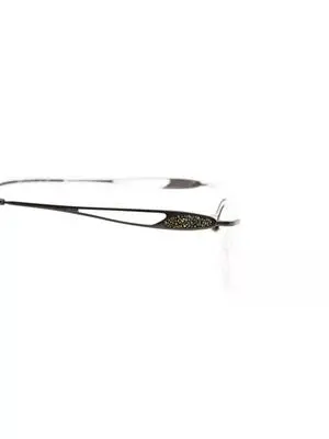 STEPPER EYEWEAR Crystal-embellished Rimless Eyeglasses