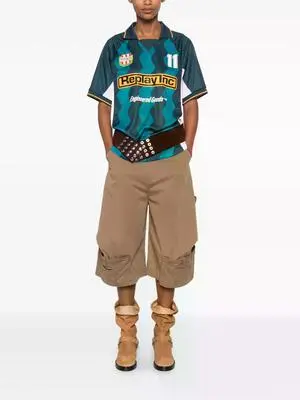 REPLAY Logo Print Polo Shirt