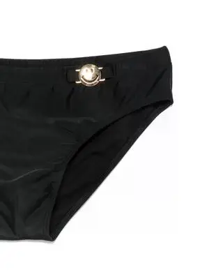 Moschino Smiley Plaque Swim Trunks
