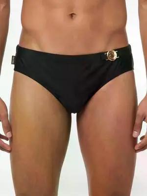 Moschino Smiley Plaque Swim Trunks