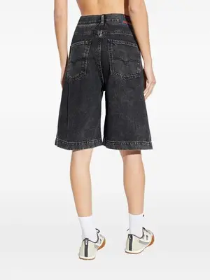 DIESEL® Denim Bermuda Shorts - Black