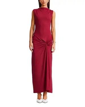 SNDYS. Anura Twist Front Maxi Dress