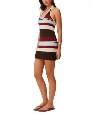 SNDYS. Effie Halter Mini Dress