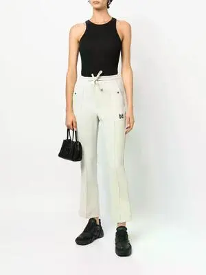 Needles Piping Logo-embroidered Flared Track Pants