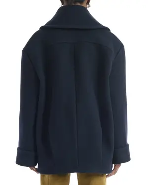Altuzarra Double Breasted Wool Blend Coat