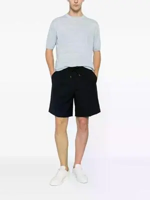 BRIGLIA 1949 Pleated Drawstring Shorts