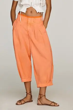 PILCRO Balloon Jogger Pants - Persimmon