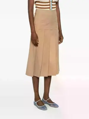 NINA 14.7 Pleated A-line Skirt