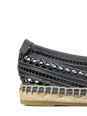 Tory Burch Open-weave Mary Jane Espadrilles
