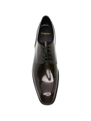 Saint Laurent Leather Derby Shoes