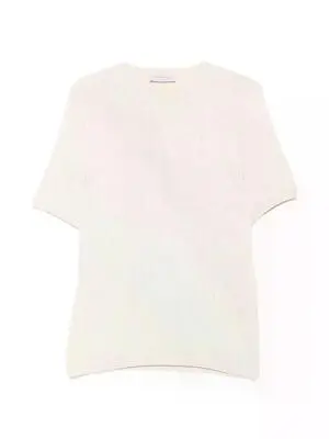 JEORDIE'S Short-sleeve Knitted Sweater