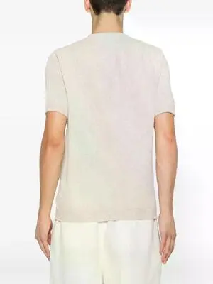 JEORDIE'S Short-sleeve Knitted Sweater