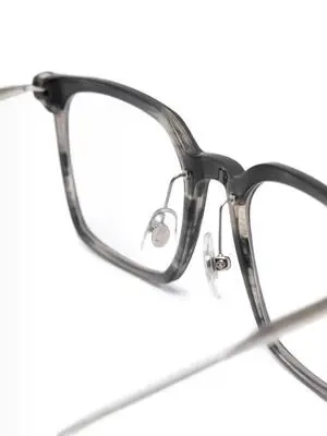 Matsuda Square-frame Eyeglasses - Grey