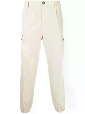 Brunello Cucinelli Pressed-creased Multi-pocket Straight-leg Trousers